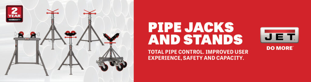 JET Tools Announces New Line of Pipe Jack Stands - JPW - Industries
